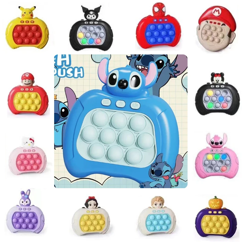 New-Quick-Push-Game-Pop-Up-Fidget-Bubble-Electronic-Pop-it-Pro-Game ...