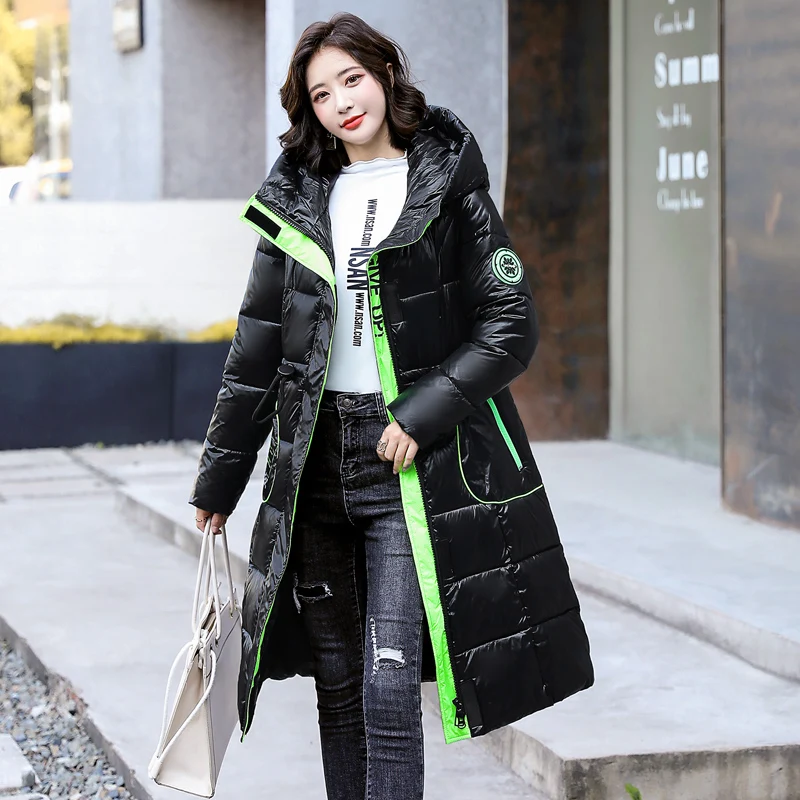 Parkas de invierno para mujer, abrigos holgados rectos a la moda para ...