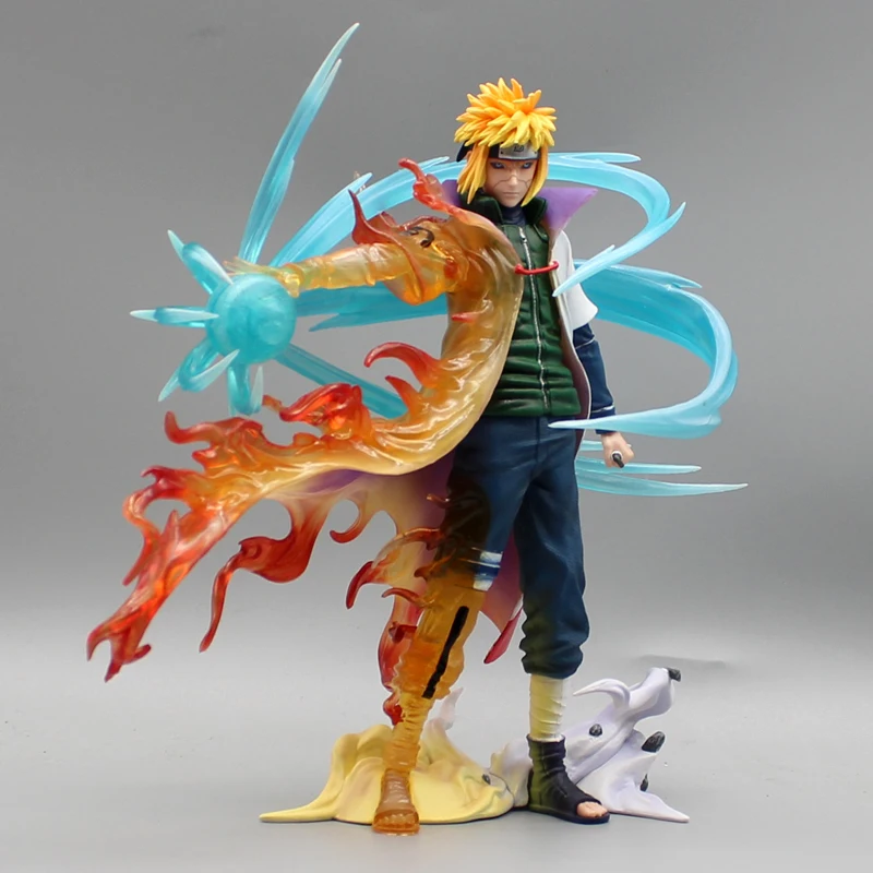 Minato Namikaze Nine Tails Chakra Mode