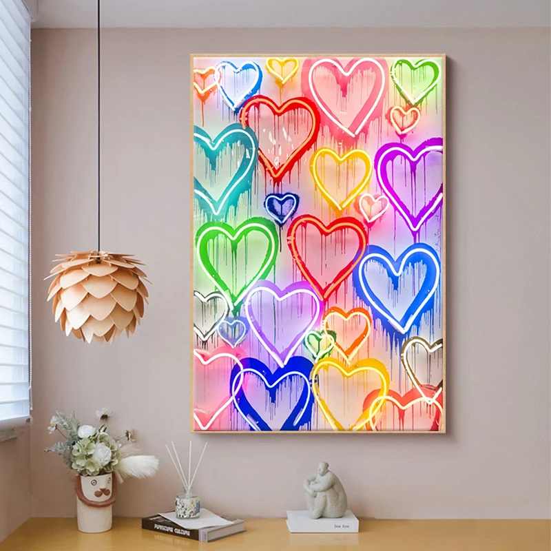Paintings Of Love Hearts