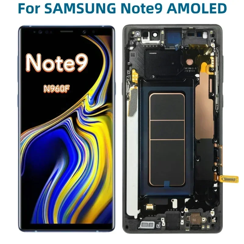 AMOLED-Display-for-Samsung-Galaxy-NOTE9-SM-N960F-N960F-DS-Lcd-Display ...