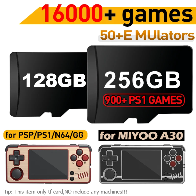 Game-System-Card-for-Miyoo-A30-System-Game-Card-Built-in-16000-Classic ...