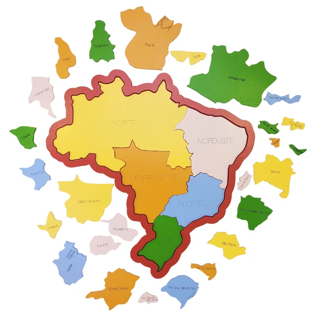 Brazil Map With Capital