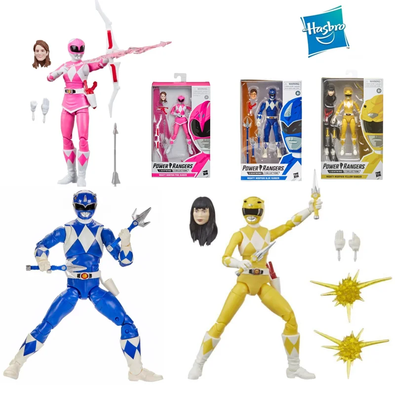 Hasbro figuras de acción de los Power Rangers Lightning, juguete ...
