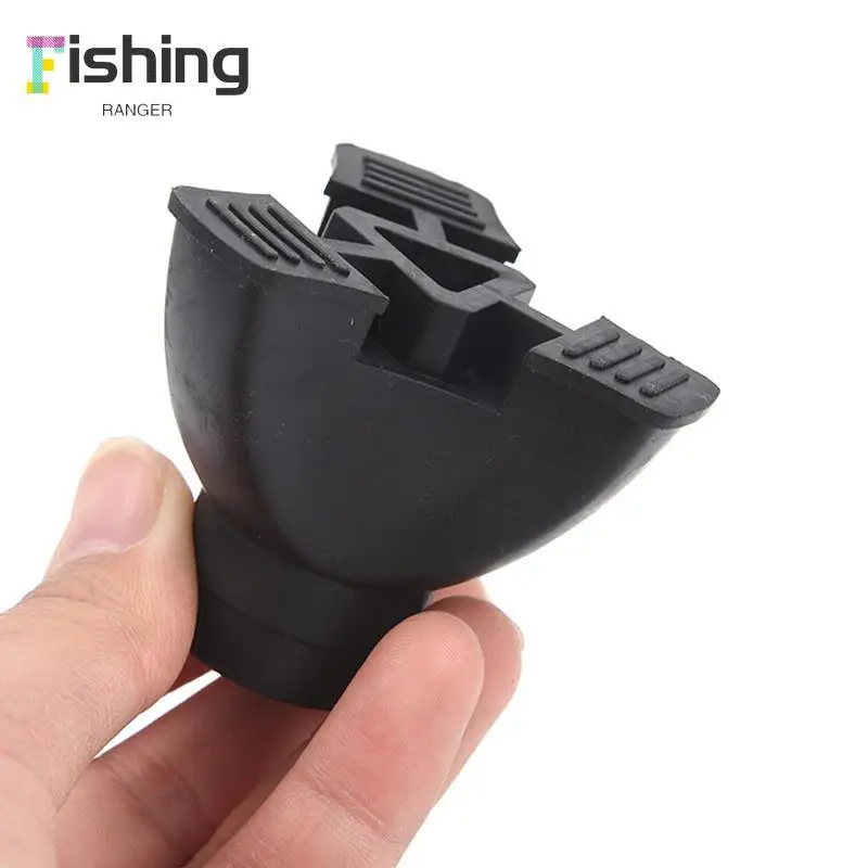 1pc walking stick end tripod cane tip self standing rubber bob-slip end ...