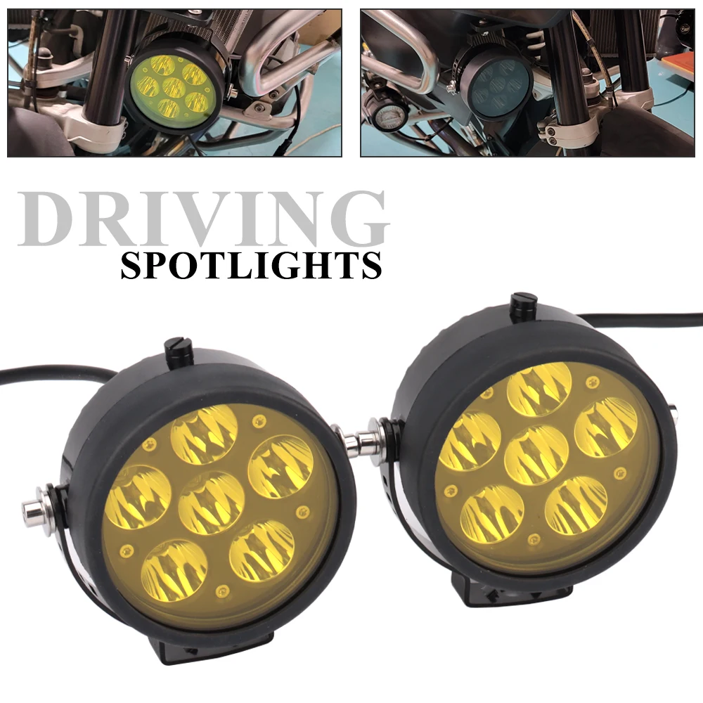 LED Spot Lights Headlight Lamp Off Road Driving Foglights Spotlight For ...