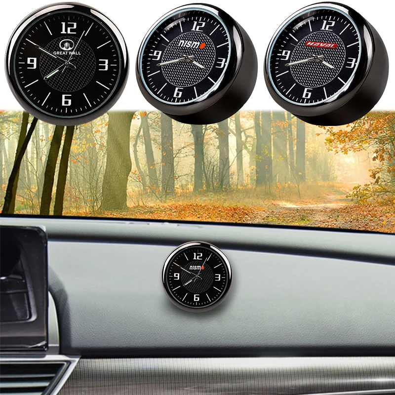 Car-Dashboard-Clock-Air-Vent-Clip-Watch-Car-interior-accessories-For ...