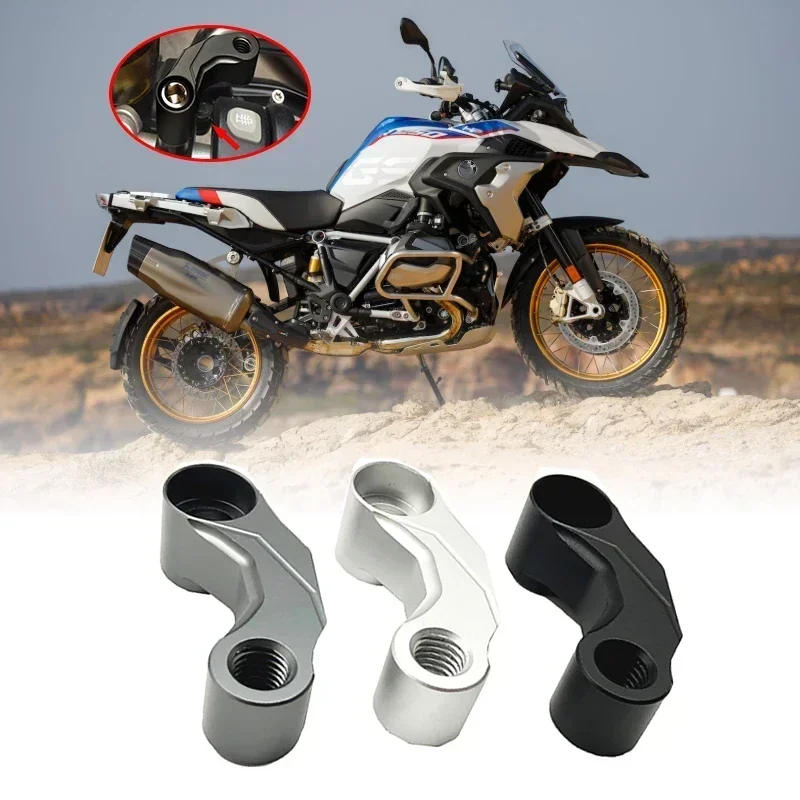 Motorcycle-Mirrors-Riser-Extension-Bracket-Mount-Adapter-For-BMW ...