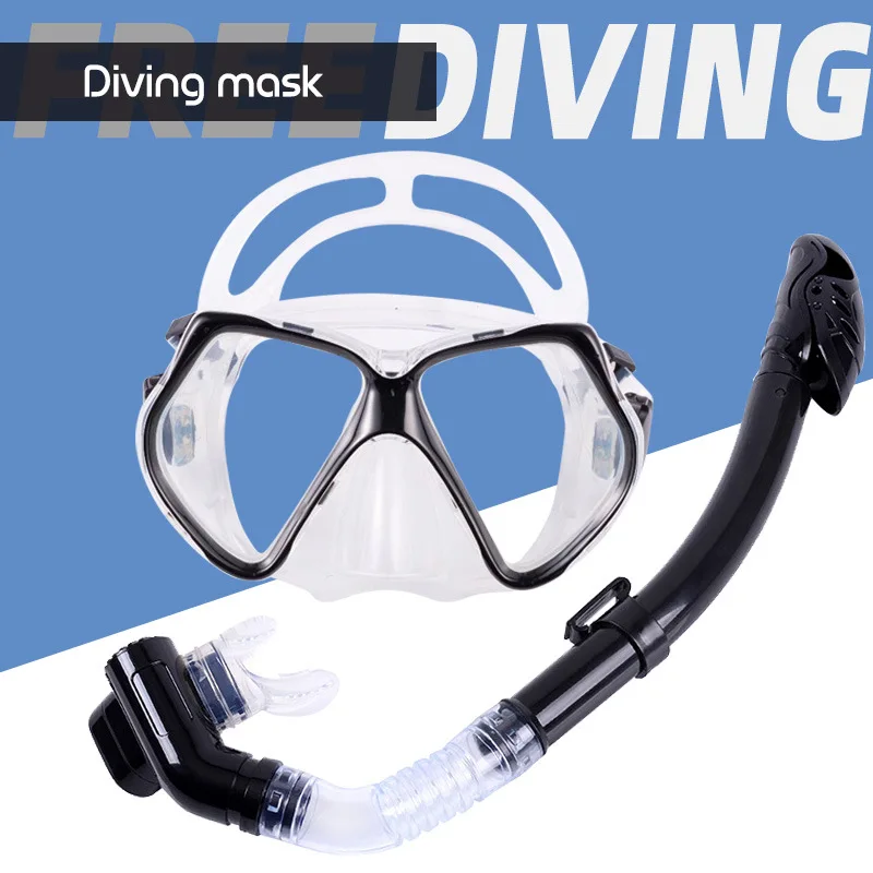 New-Waterproof-Diving-Goggles-Mask-Full-Dry-Snorkel-Mask-Diving ...