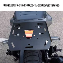 Motorcycle Rear Luggage Rack Cargo Rack Fit For Husqvarna Svartpilen ...