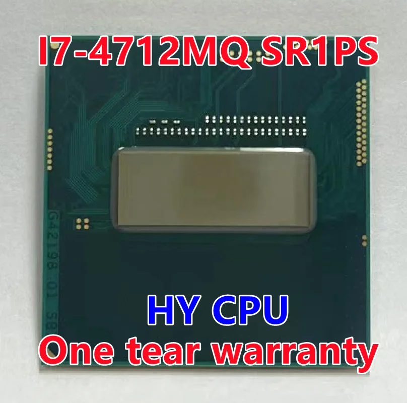 i7 4712MQ i7 4712MQ SR1PS 2.3 GHz Quad Core Eight Thread CPU Processor ...