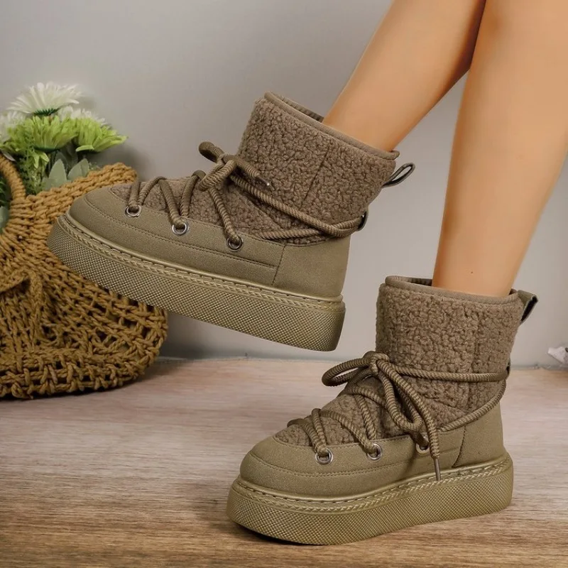 Fashion-Women-s-Boots-Designer-Platform-Boots-Winter-Cotton-Shoes-for ...