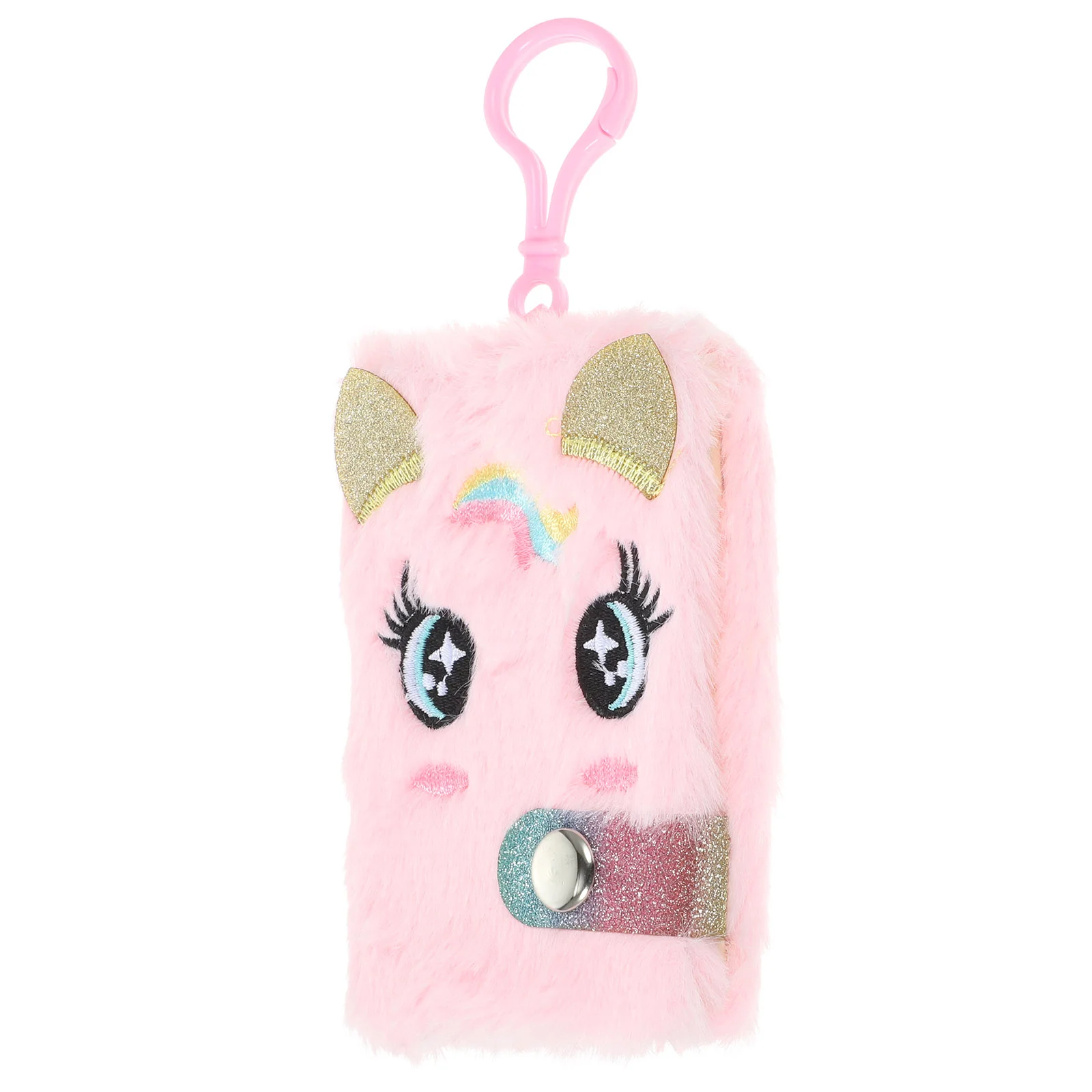 Cartoon-Unicorn-Mini-Plush-Hanger-Notebook-Student-Diary-School-Hanging ...