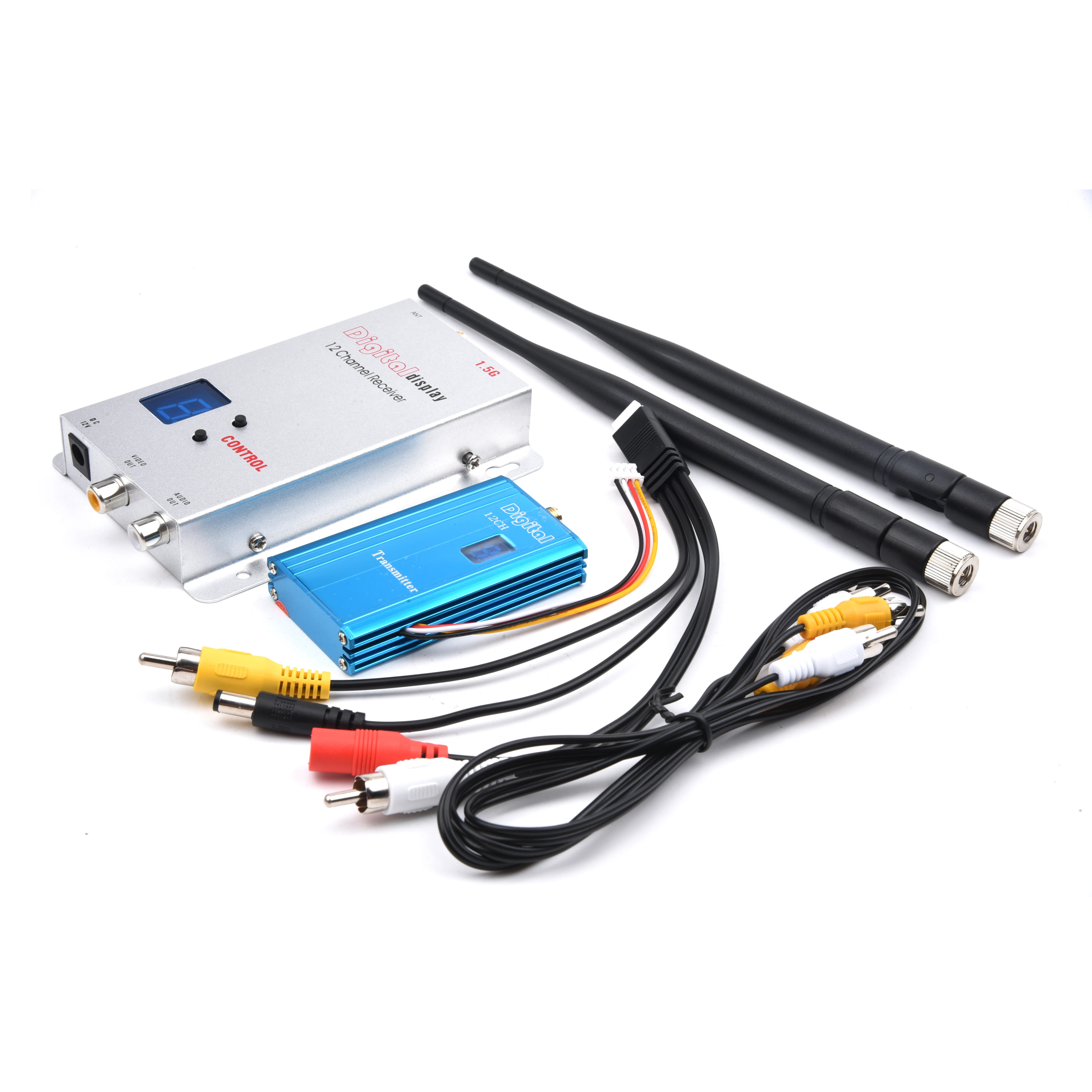 FPV 1.5GHz 1.5G 1500mW 12 Channels Long Range Video Transmitter ...