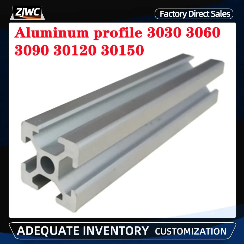 1pc-3030-3060-3090-30120-30150-T-Slot-Aluminum-Profile-European-Frame ...