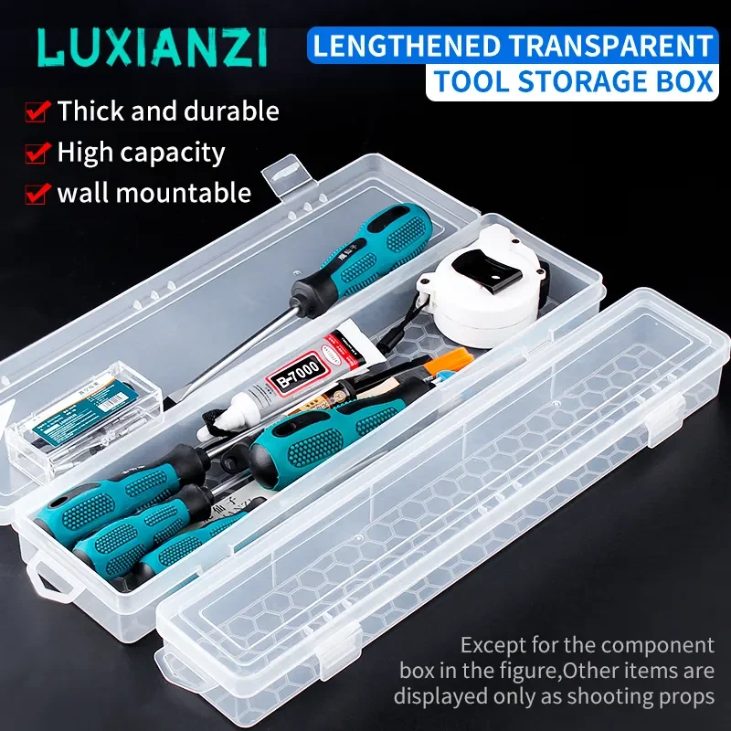 LUXIANZI Plastic Storage Box For Electric soldering iron Metal Parts ...