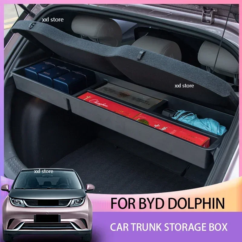 For-BYD-Dolphin-Car-Storage-Box-Large-Capacity-Auto-Trunk-Organizer ...