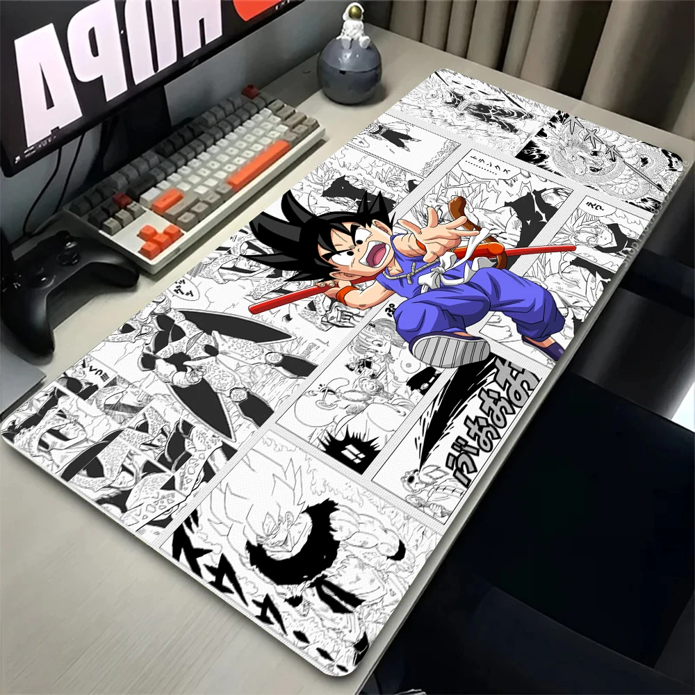 Mousepad de Computador Novo Goku Dragon Ball, Tapete de Teclado Gamer ...