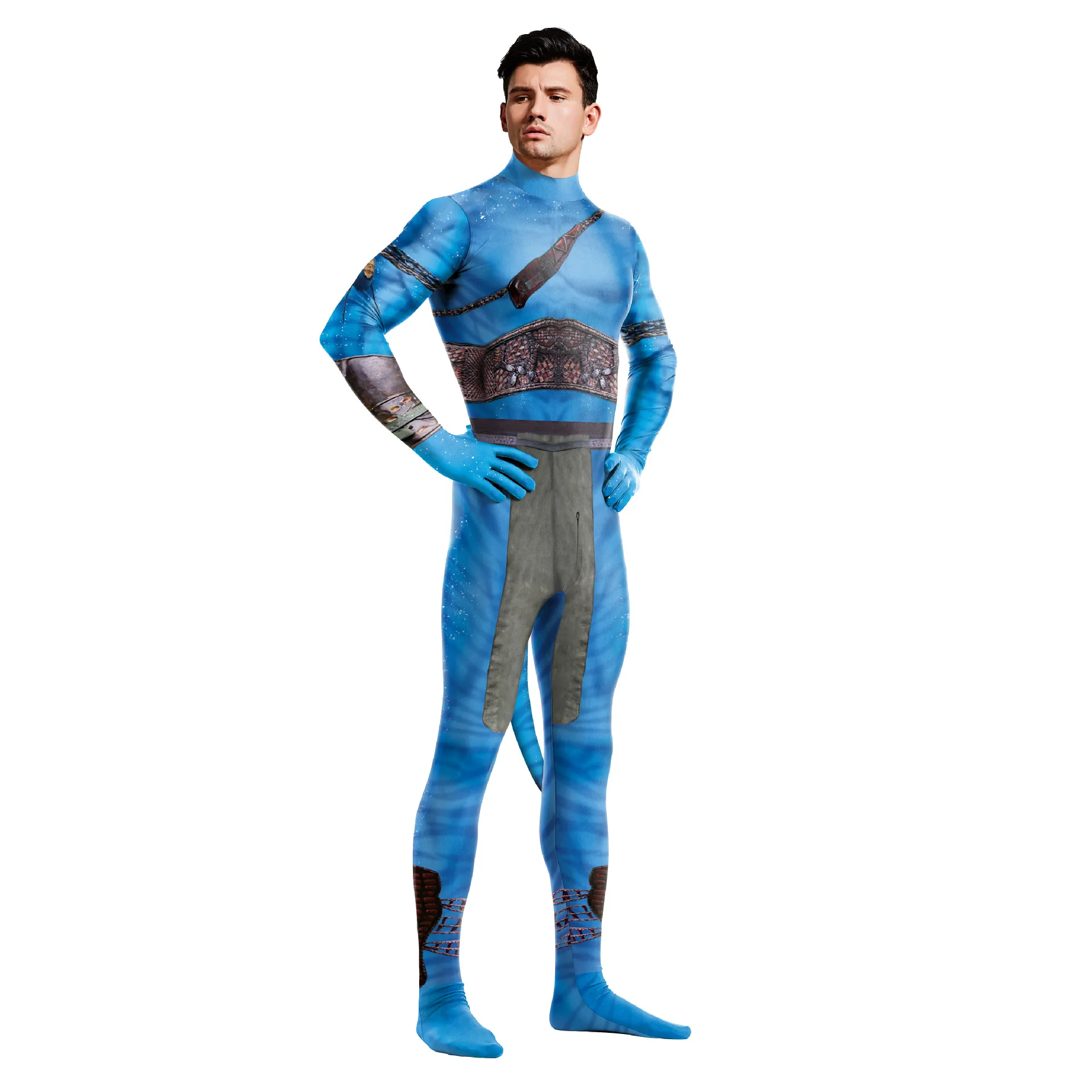 Full Body Avatar Costume Halloween Cosplay Kostüm 3D Stil Body Für