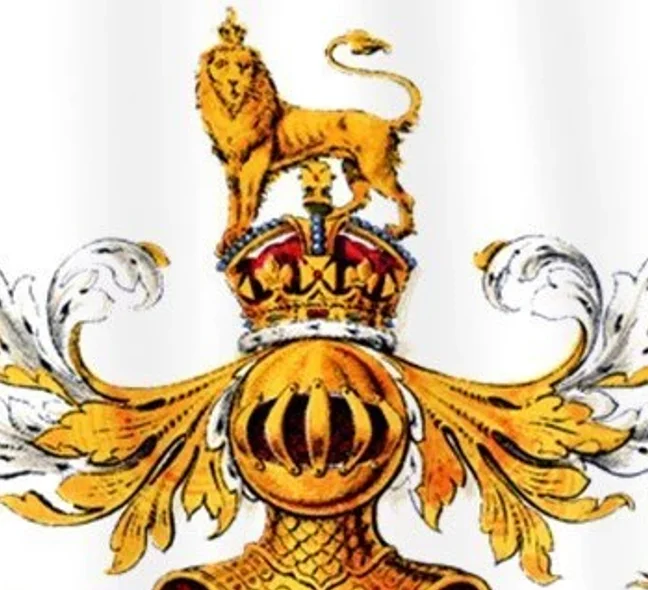 Lion Crown Heraldry