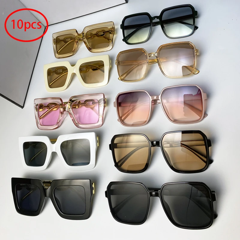 10pcs-stylish-eyewear-combination-Modern-Street-sunglasses-for-both-men ...