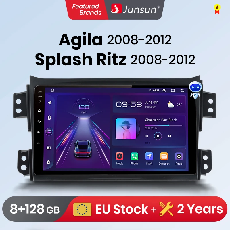 Junsun-AI-Voice-Android-Auto-Radio-For-SUZUKI-Splash-Ritz-2004-2010-For ...