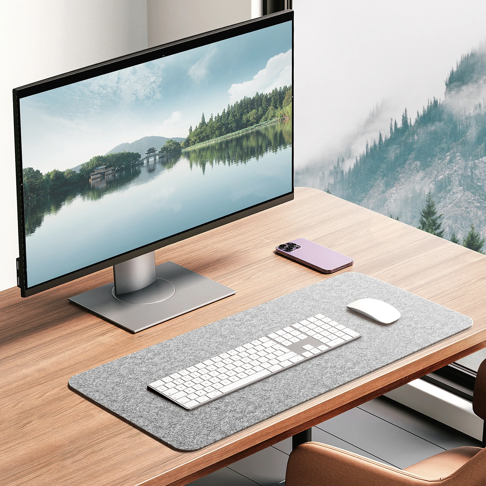 Large-Size-Wool-Felt-Mouse-Pad-Gaming-Mouse-Pad-Desktop-Anti-slip ...