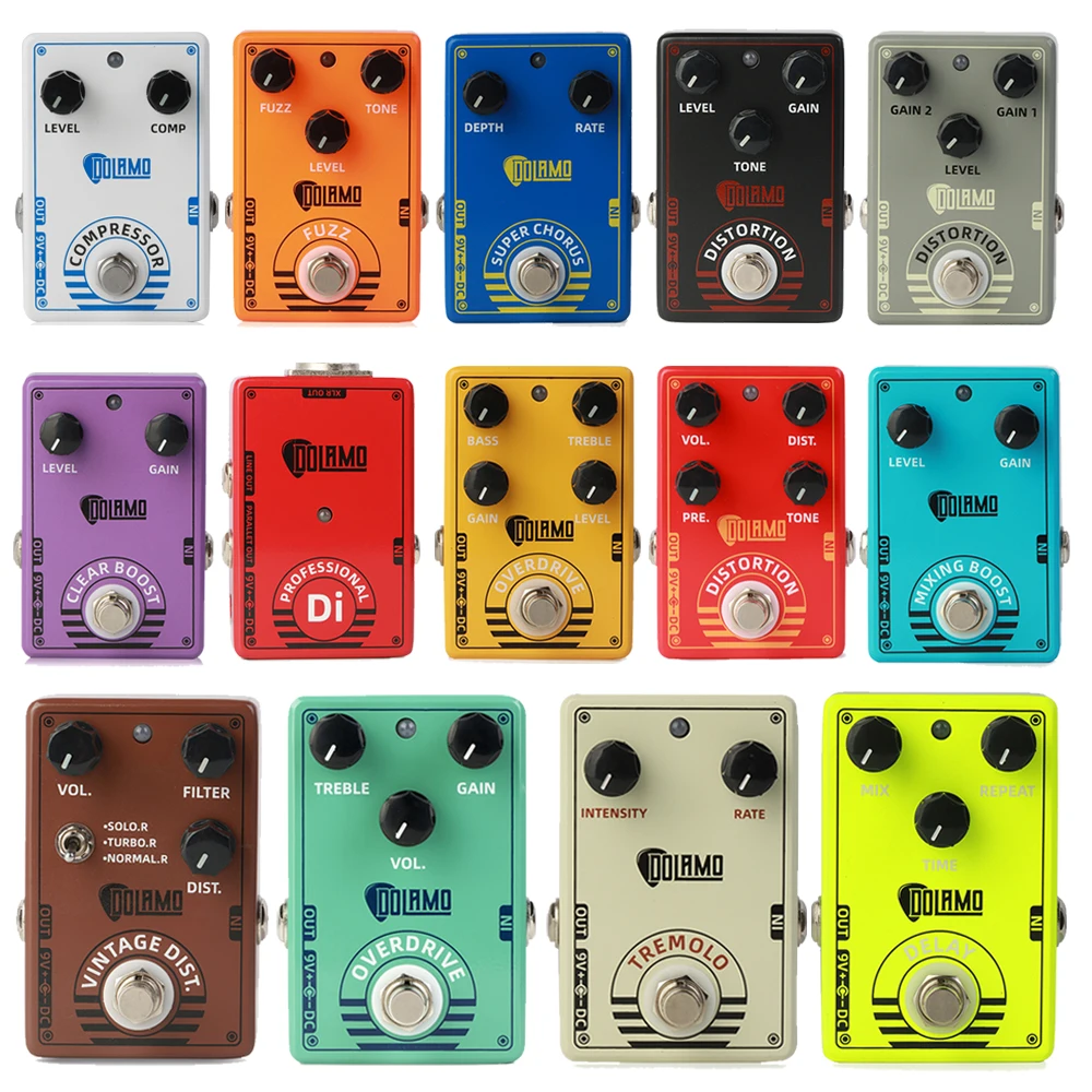 Caline Electric Guitar Effect Pedals Distortion/Overdrive/Fuzz/Chorus ...