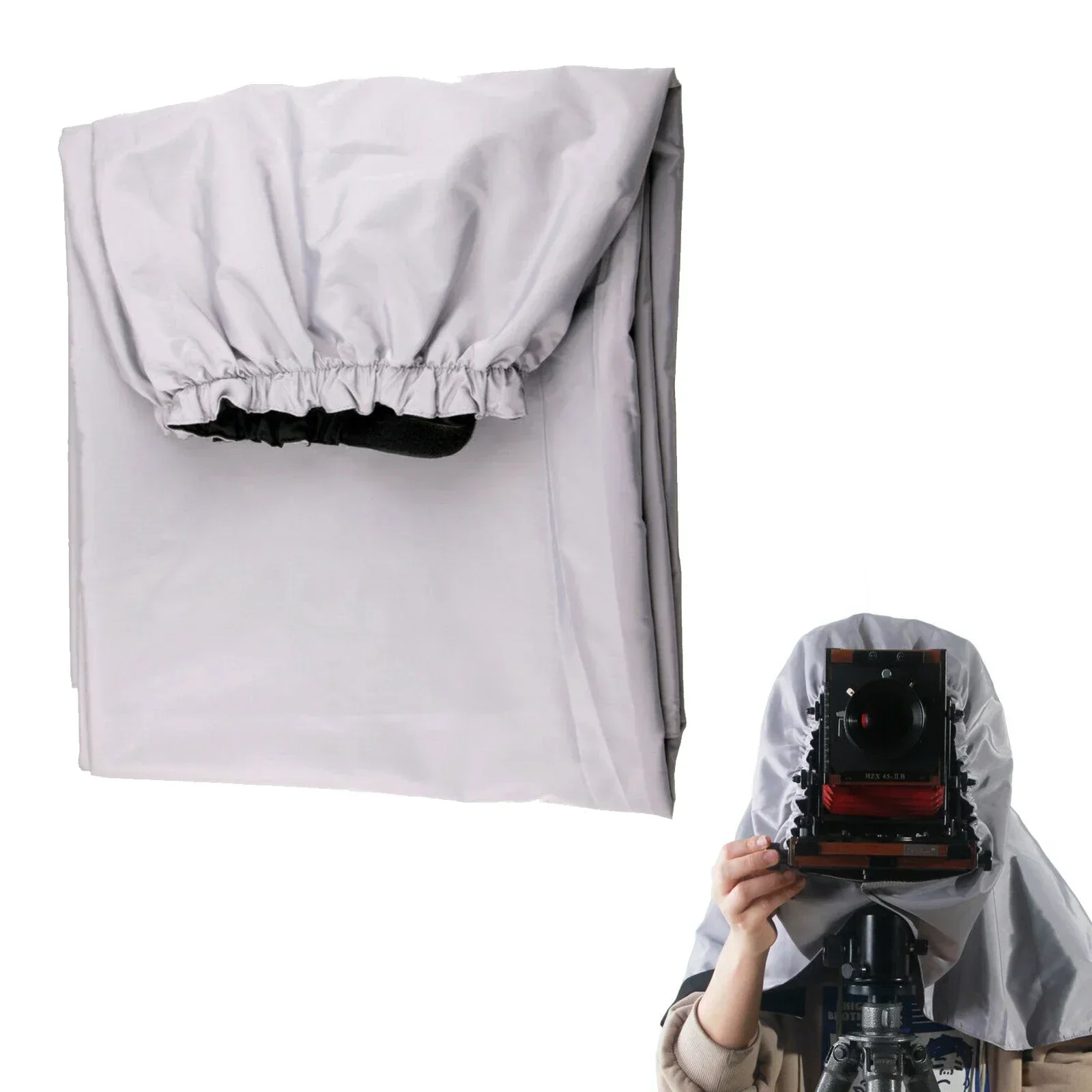 Dark-Cloth-Focusing-Hood-Silver-Black-For-4x5-Large-Format-Camera ...