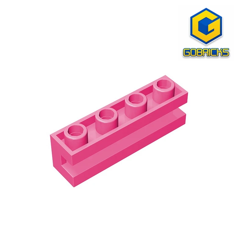 Gobricks-GDS-1193-Brick-Modified-1-x-4-with-Groove-compatible-with-2653 ...