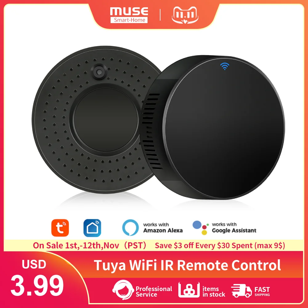 Tuya WiFi IR Remote Control Tuya Smart Universal Infrared SmartHome Control for TV DVD AU DAC ...