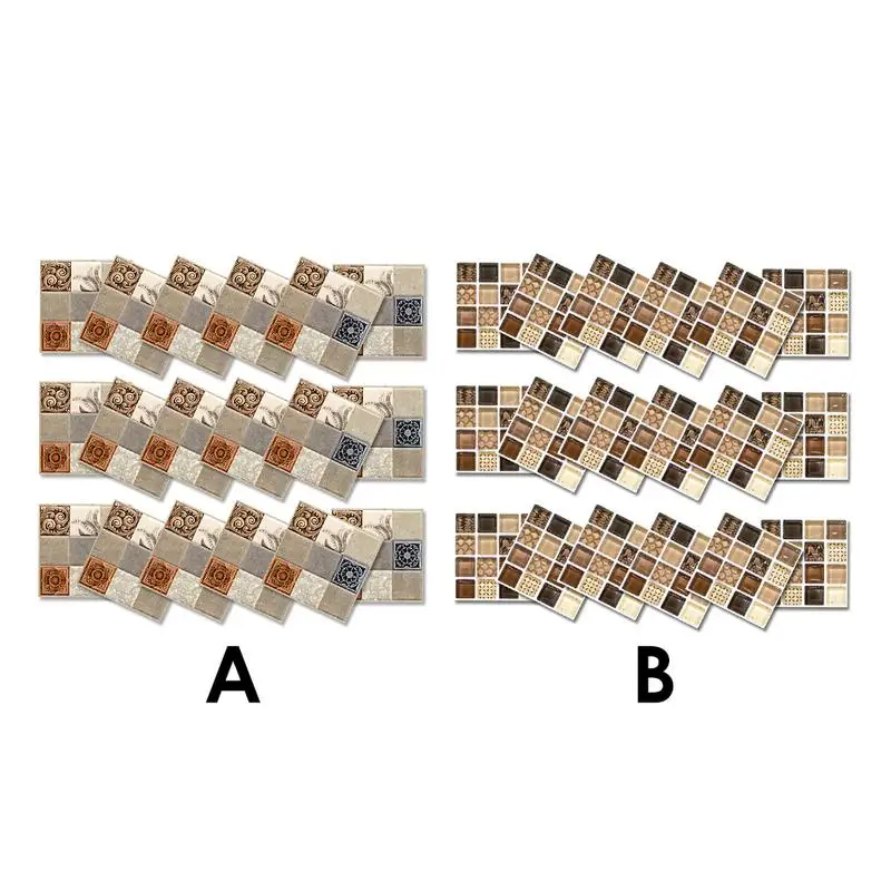 18pcs-set-Marble-Tile-Sticker-Waterproof-3D-Self-Adhesive-Wall-Sticker ...