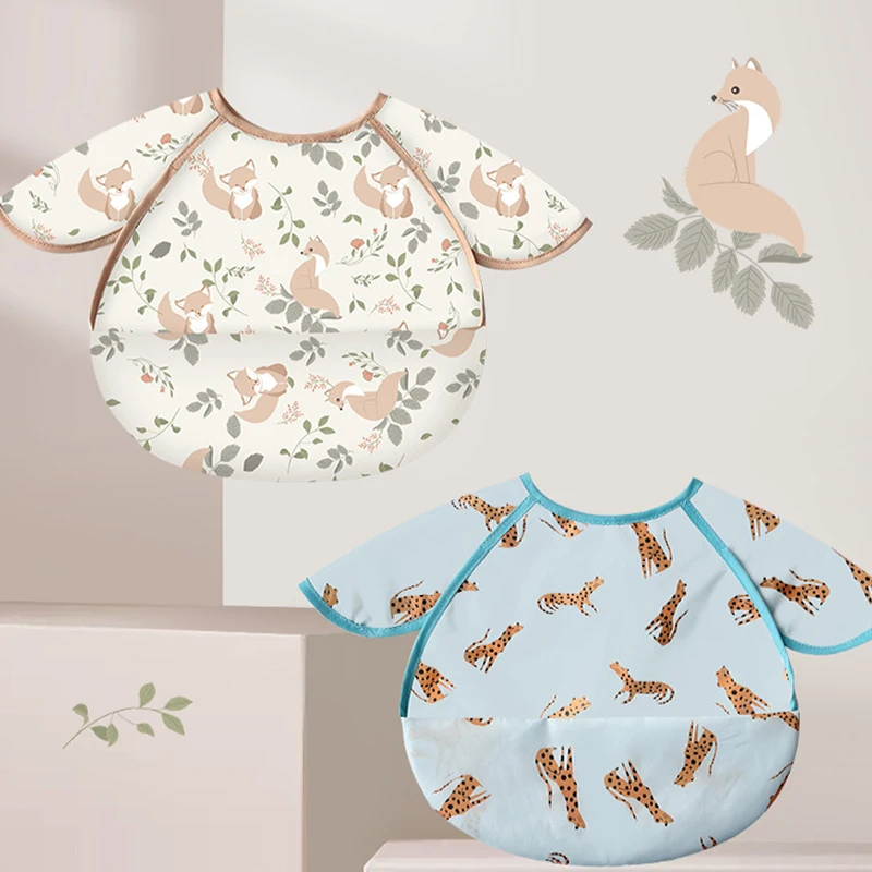 Cute-Baby-Bib-Adjustable-Animal-Pattern-Waterproof-Saliva-Dripping-Bibs ...