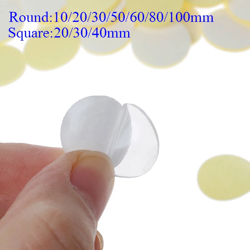 Double-Sided-Tape-Square-Round-Clear-Invisible-DIY-Party-Wedding ...
