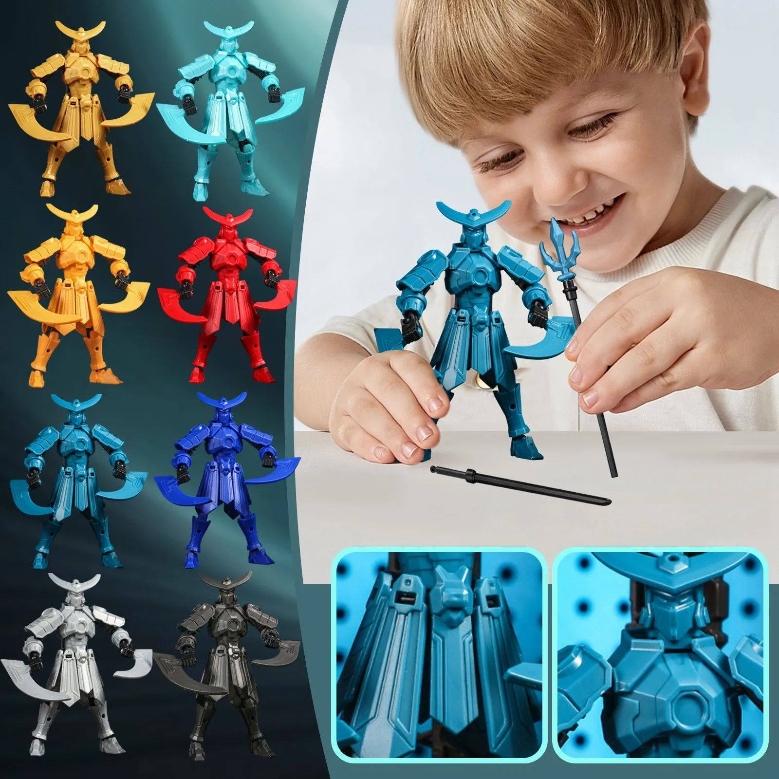 3d-Creative-Multi-Jointed-Movable-Shapeshift-Robot-Printed-Mannequin ...