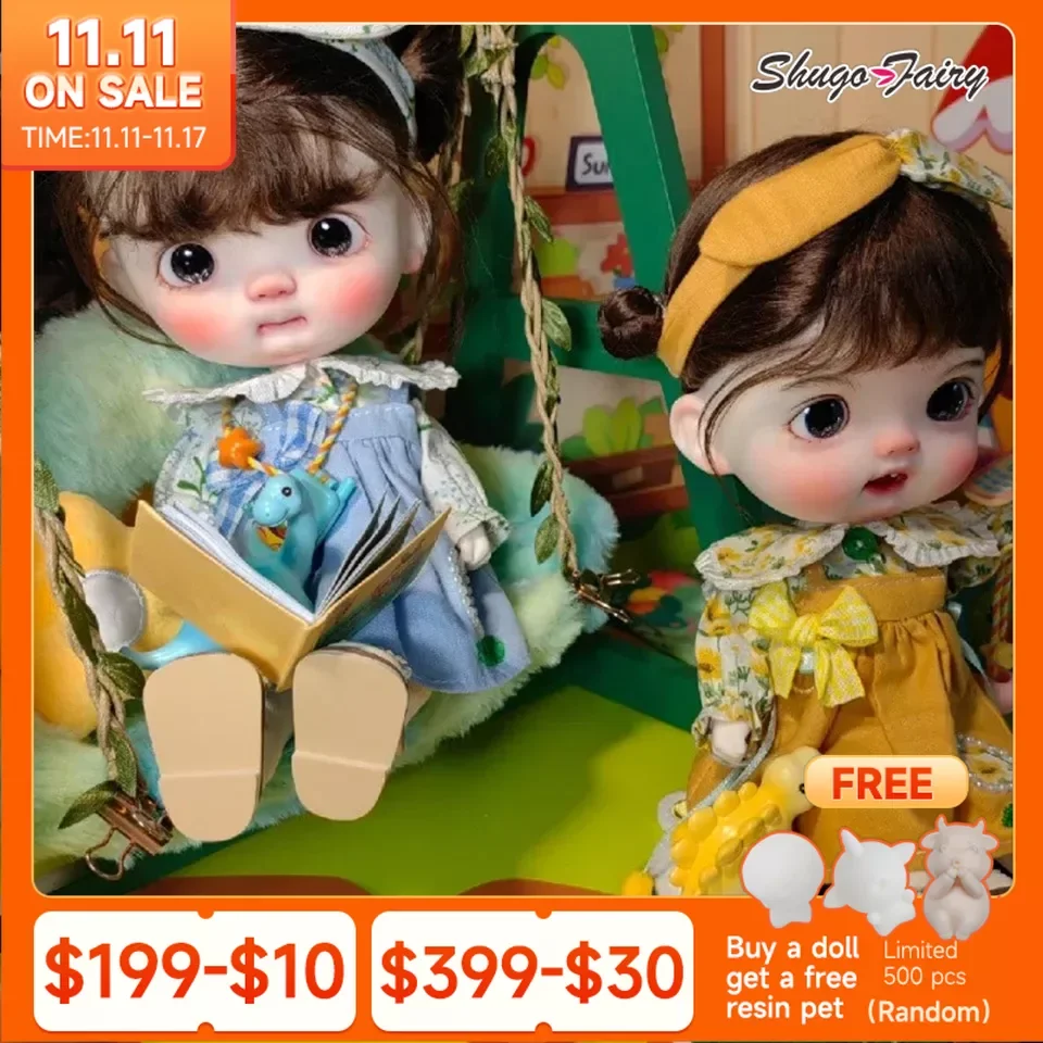 BJD-Doll-1-6-HuNiu-TuNiu-DouGuan-Cute-Expression-Doll-Anime-Blythe ...