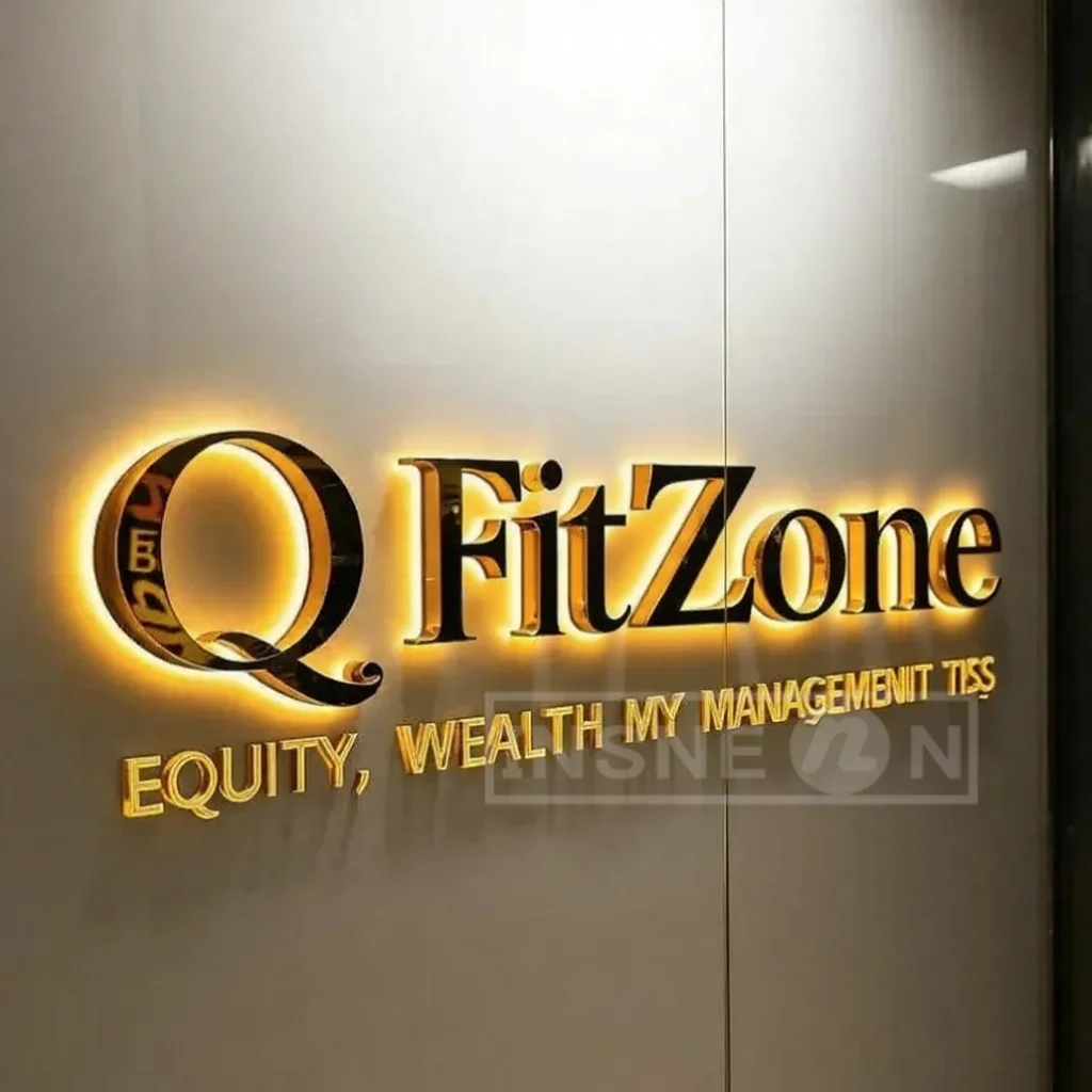 Light Letter Signs for Businesses Led Custom Sign English Letters to ...