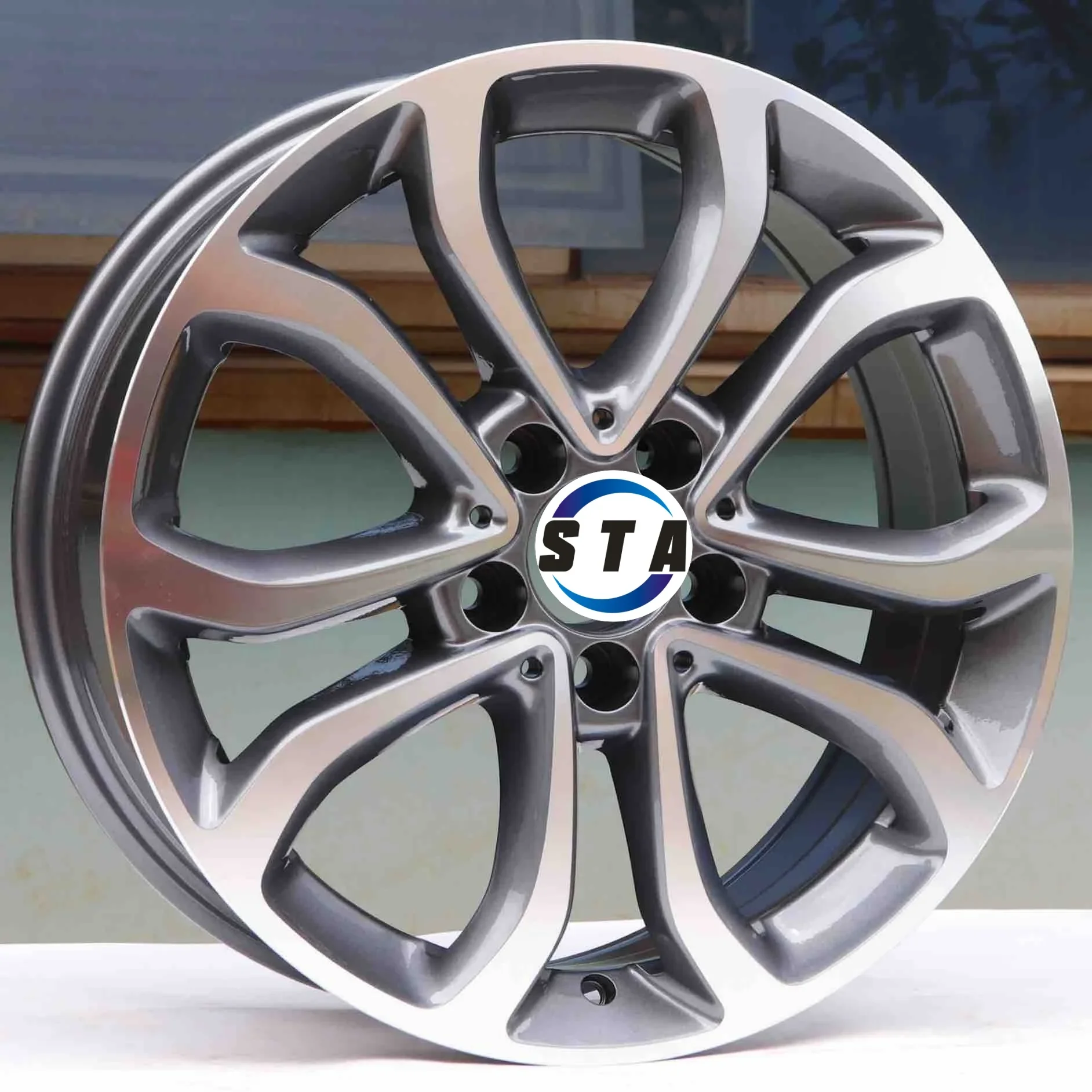 STA-16-17-18-19-Inch-Matte-Silver-Monoblock-Forged-Wheels-Rims-5-Holes ...