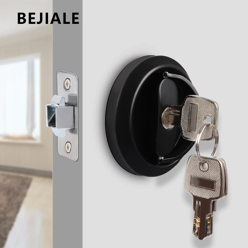 Invisible-Door-Lock-Double-sided-Pull-Ring-Secret-Door-Lock-Bedroom ...