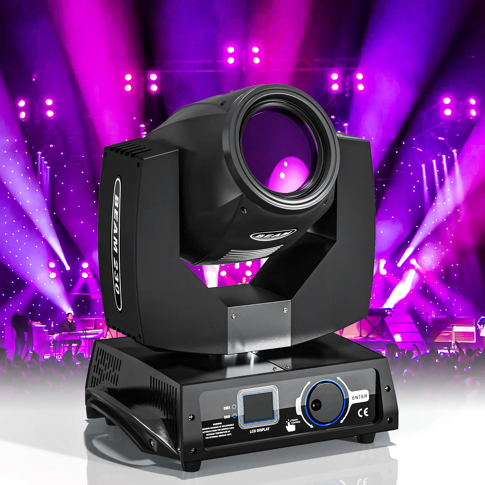 Luz-Beam-RGBW-de-cabeza-m-vil-iluminaci-n-con-efecto-de-escenario ...