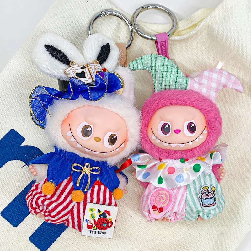 Mini Labubu 4.0 Circus Costume Set Clown Clothing For 10.5cm Labubu V4 ...