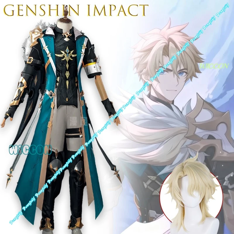 Genshin Impact Varka Inspired Cosplay Costume High Quality Full Set ...