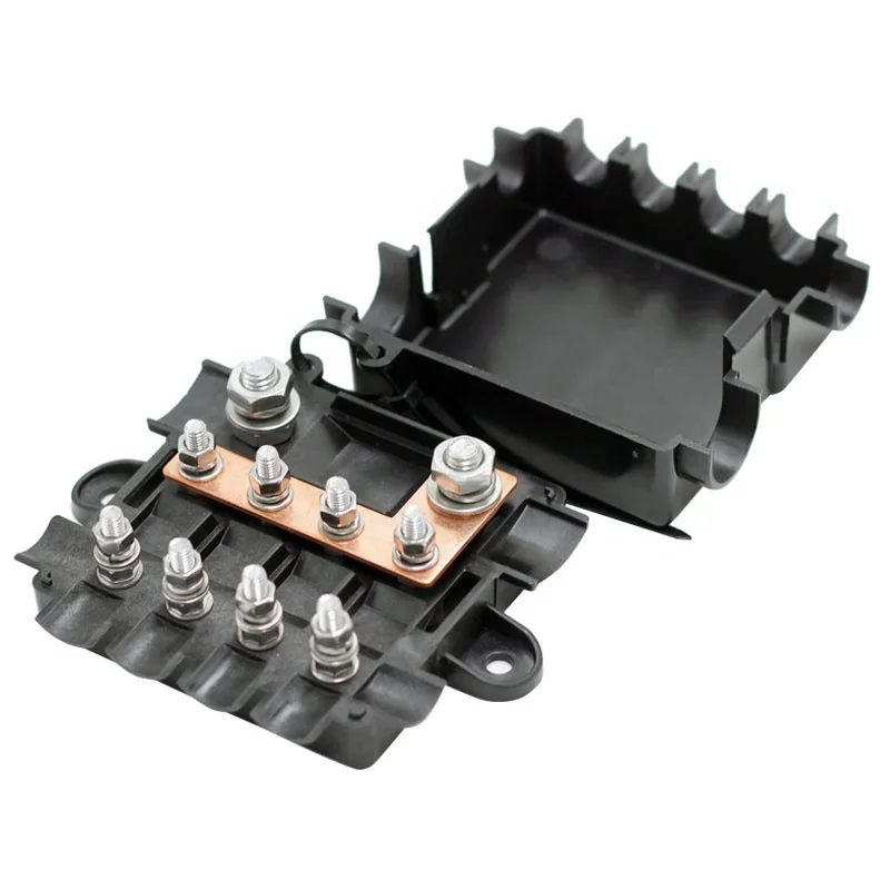 12v-24v-5ways-Fuse-Box-with-Bus-Bar-HEAVY-DUTY-Power-Distribution-Fuse ...