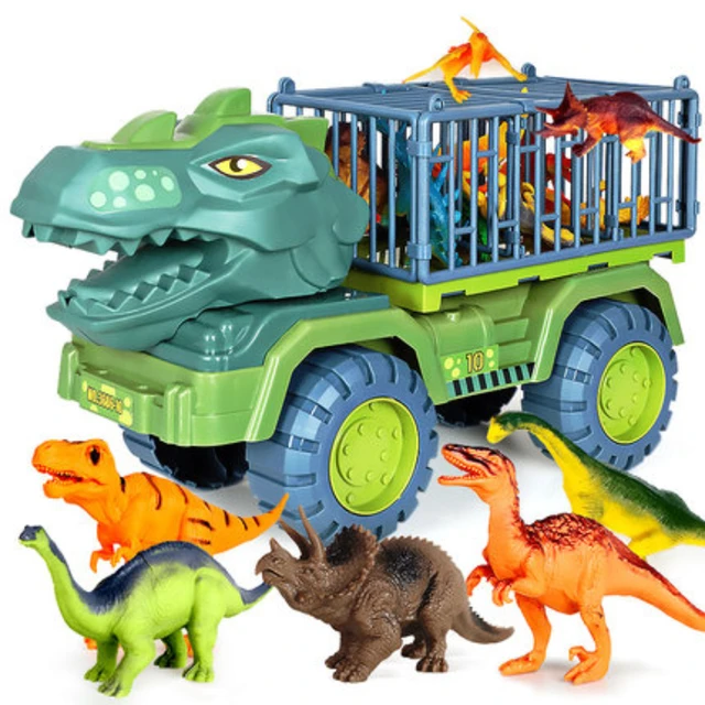 XL Dinosaur Transportation Excavator Truck (4 Options) - FunToyLab