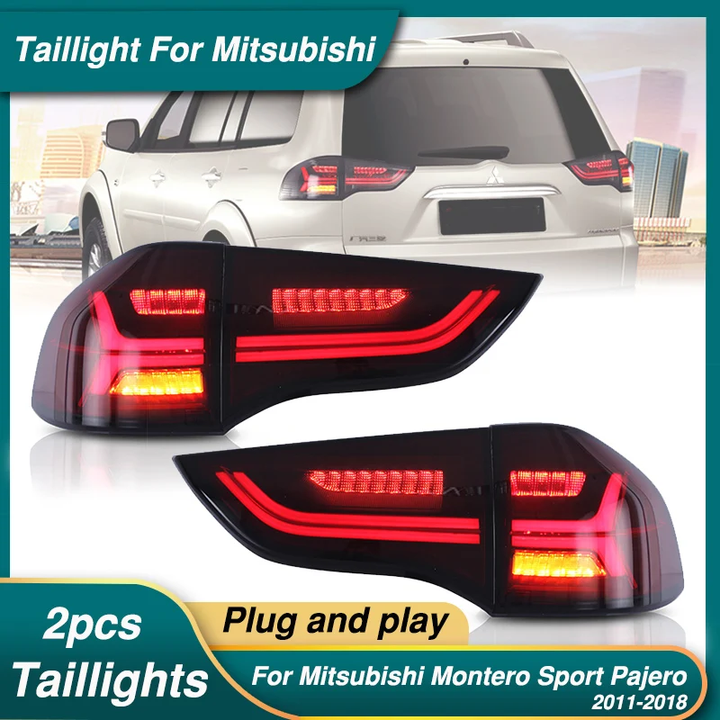 2-PCS-Car-LED-Taillight-Tail-Lights-For-Mitsubishi-Montero-Sport-Pajero ...