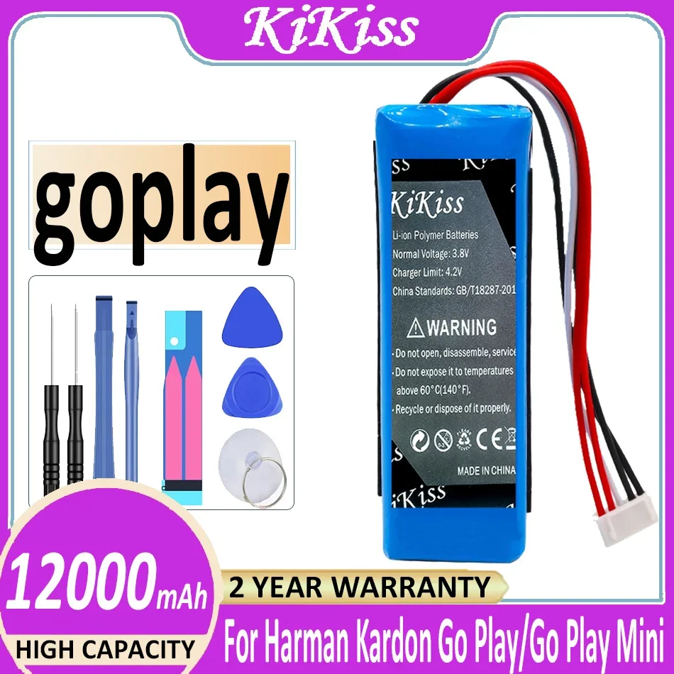 12000mAh-KiKiss-Replacement-Battery-for-Harman-Kardon-Go-Play-GoPlay-Go ...