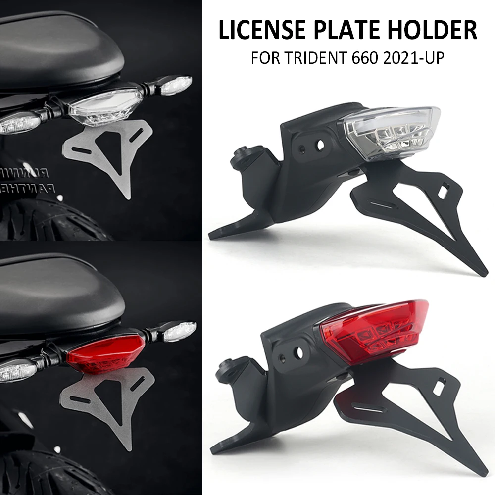 Motorcycle-Chain-Shell-Rear-Short-Tail-Stock-License-Plate-Holder ...