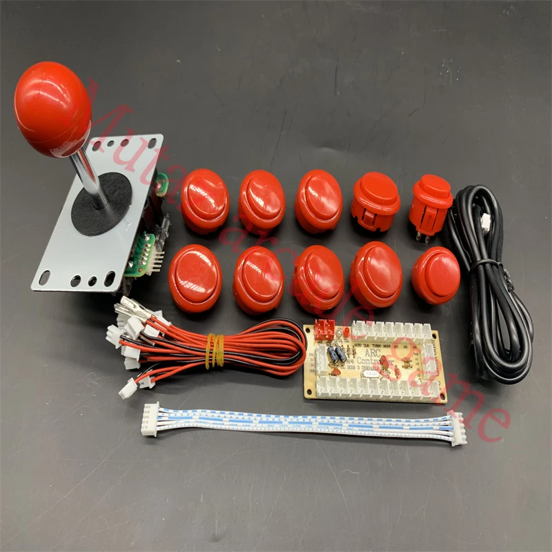 1-Player-Retro-Arcade-Game-Raspberry-Pi-Copy-SANWA-Joystick-DIY-Kit-USB ...