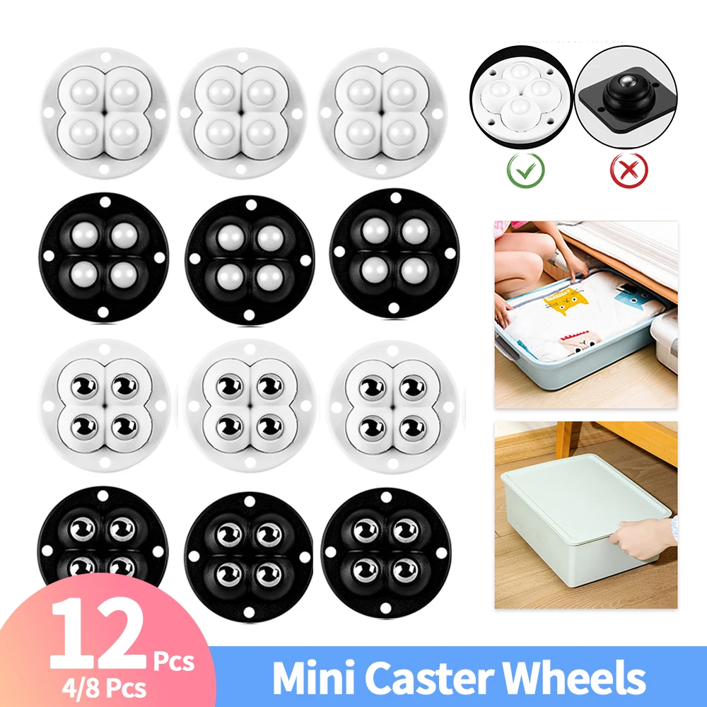 Mini-ruedas-giratorias-autoadhesivas-polea-giratoria-pegajosa-rotaci-n ...
