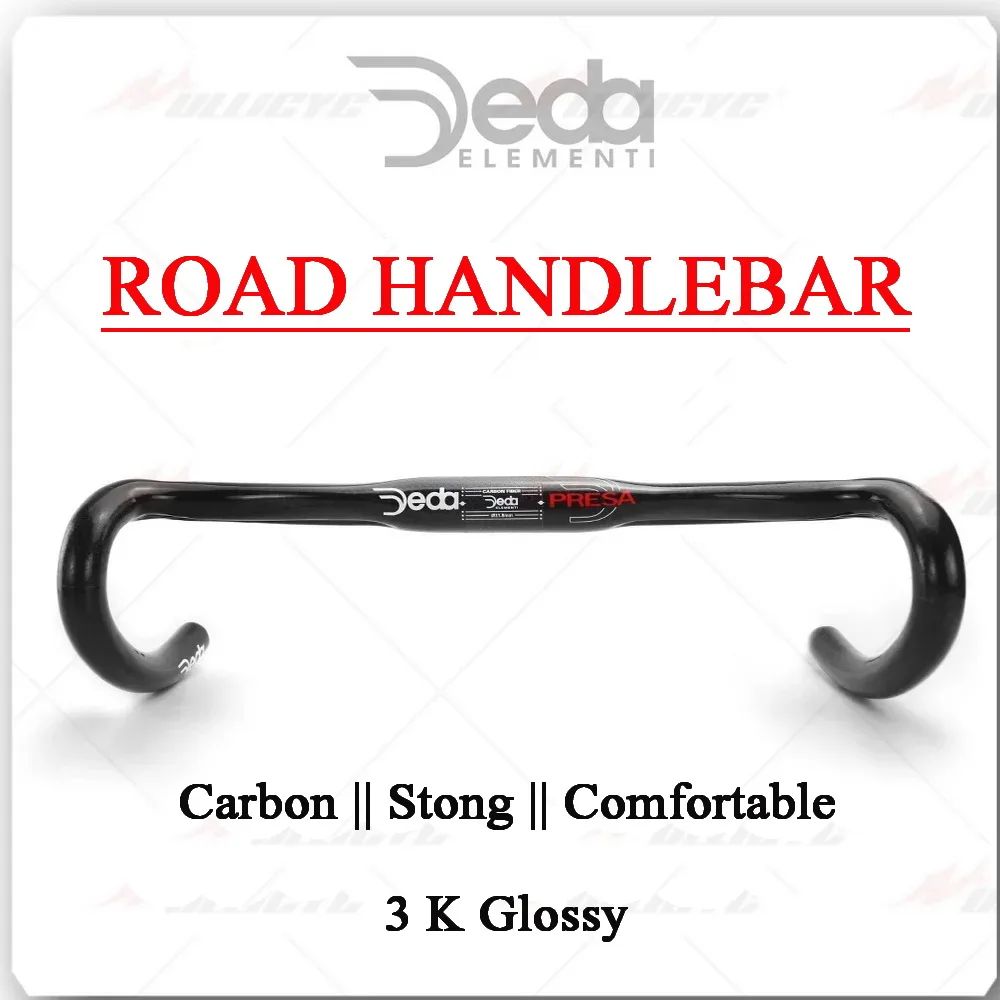 Deda-2023-New-Full-Carbon-Road-Bike-Handlebar-T800-3K-Gloss-Short-Reach ...
